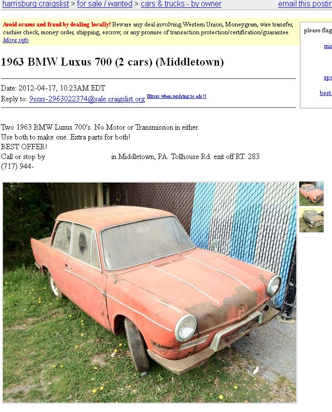 Project Car Hell, Unidentifiable Europeans Edition: Renault R17 Gordini ...